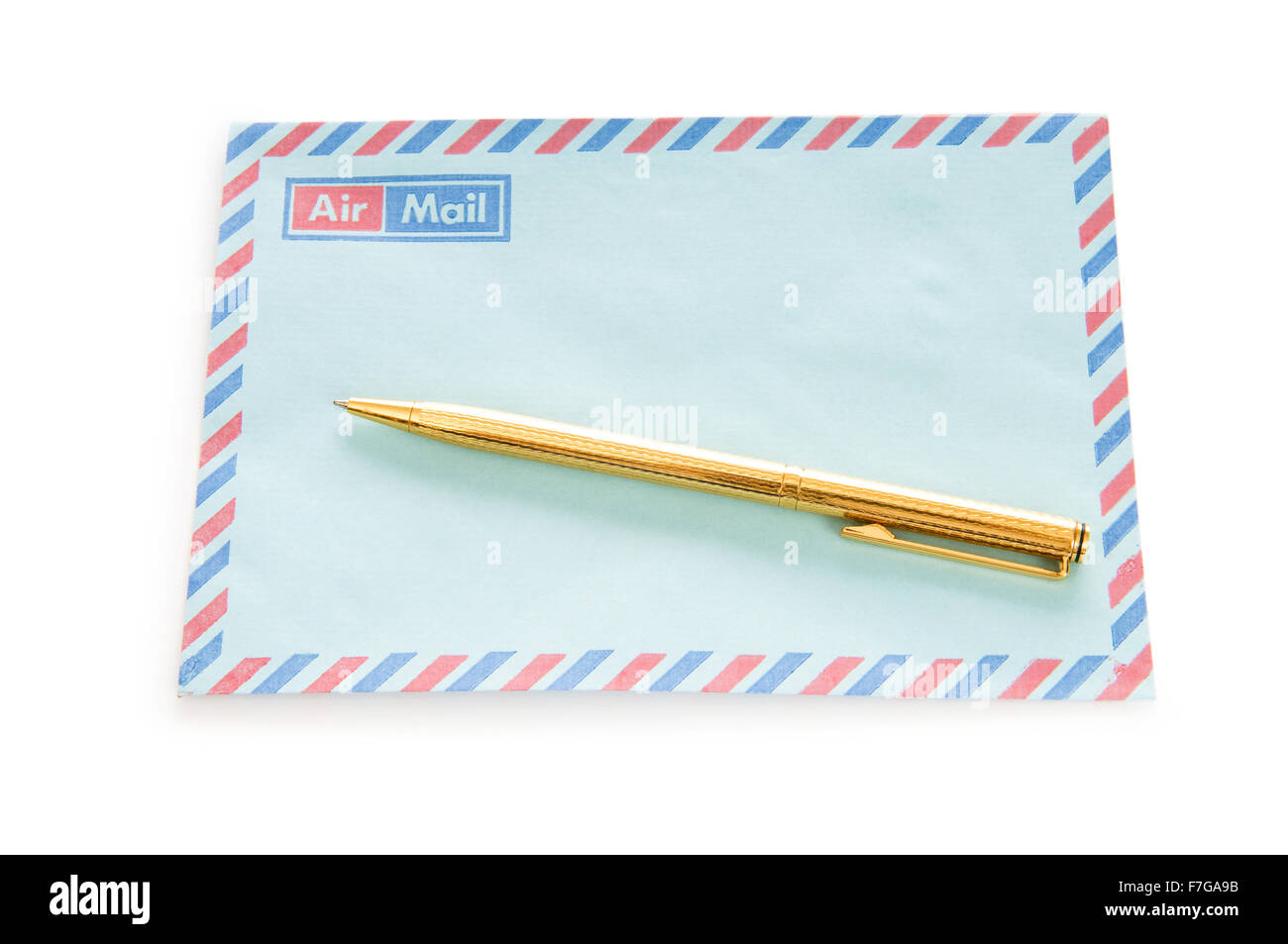 Mail concept with many envelopes on the table Stock Photo - Alamy