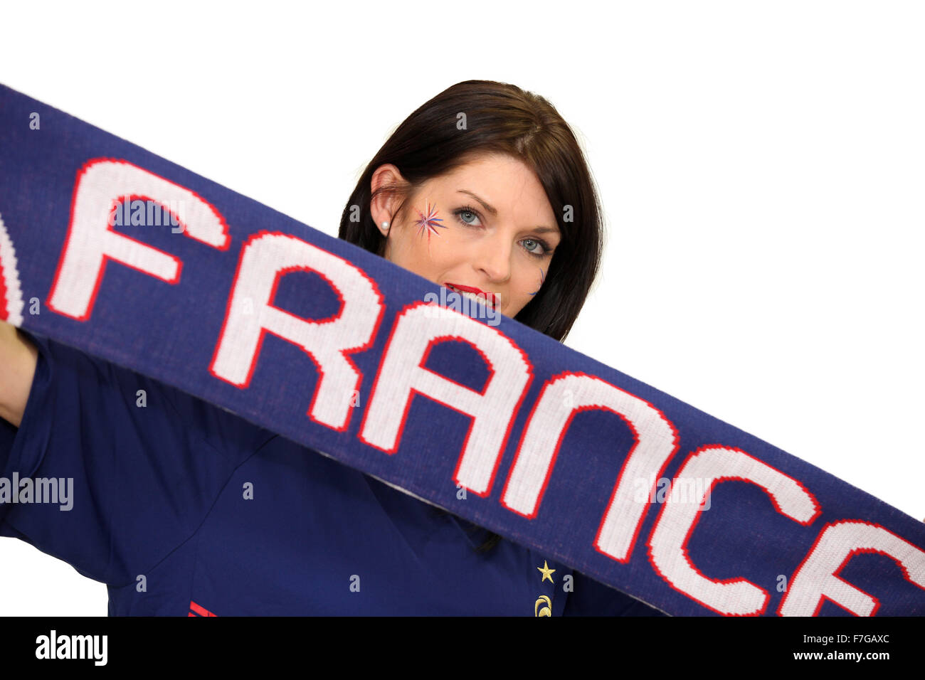 French football fan Stock Photo - Alamy