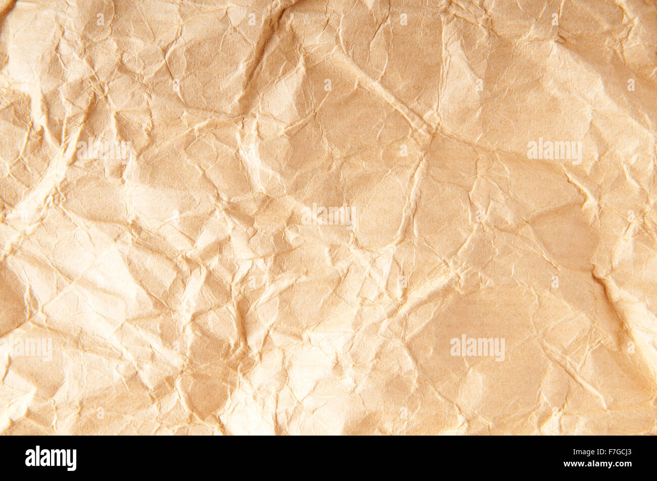 Wrinkled paper close up for your background Stock Photo - Alamy
