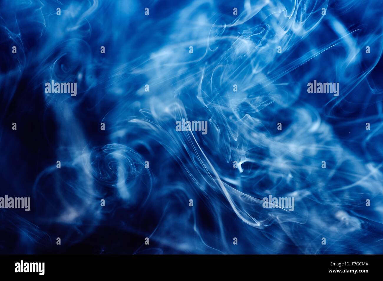 A studio photo of a insense candle smoke Stock Photo - Alamy