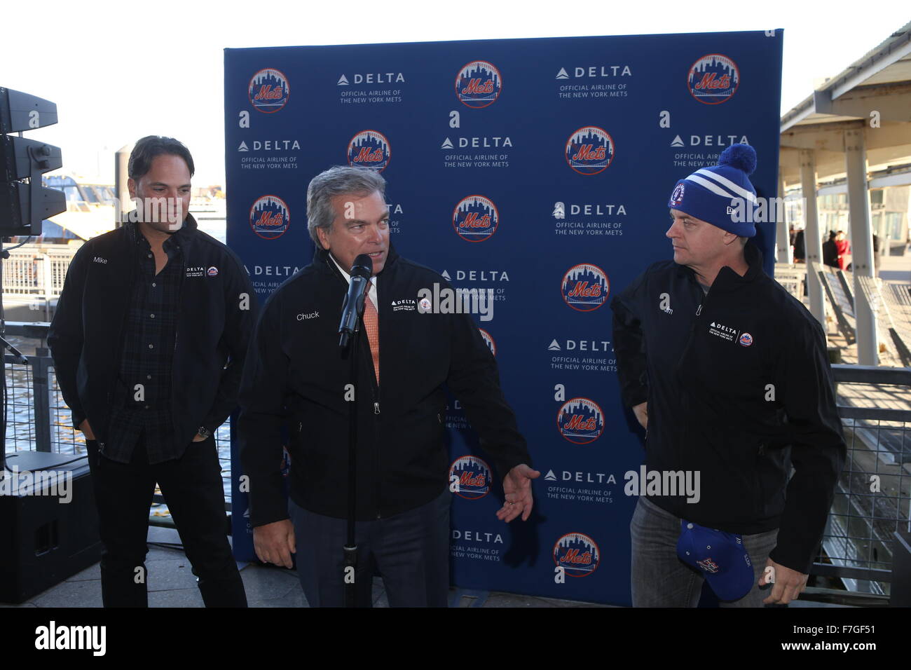 Comedian Jim Breuer and Mets legend Mike Piazza join the Delta Air ...