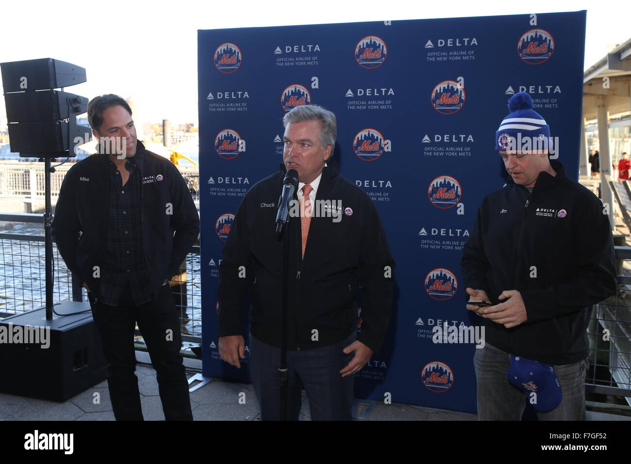 Comedian Jim Breuer and Mets legend Mike Piazza join the Delta Air ...
