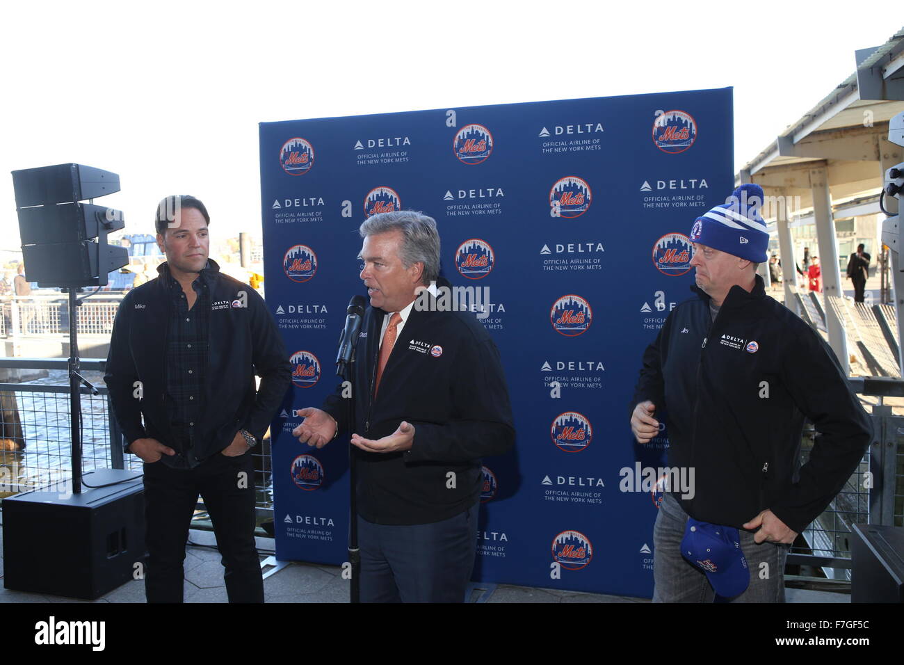 Comedian Jim Breuer and Mets legend Mike Piazza join the Delta Air ...