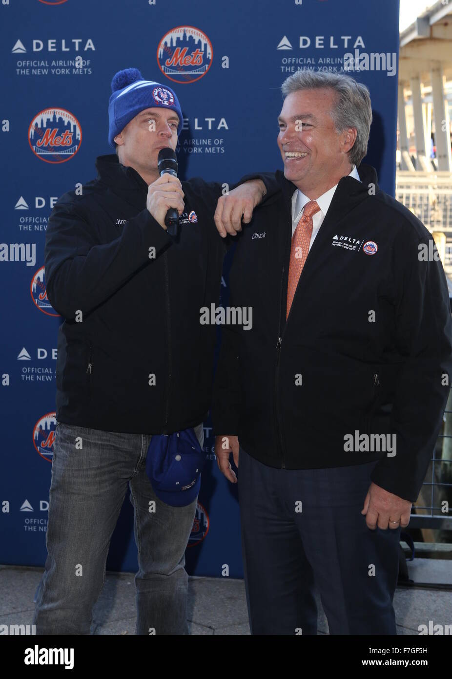 Comedian Jim Breuer and Mets legend Mike Piazza join the Delta Air ...