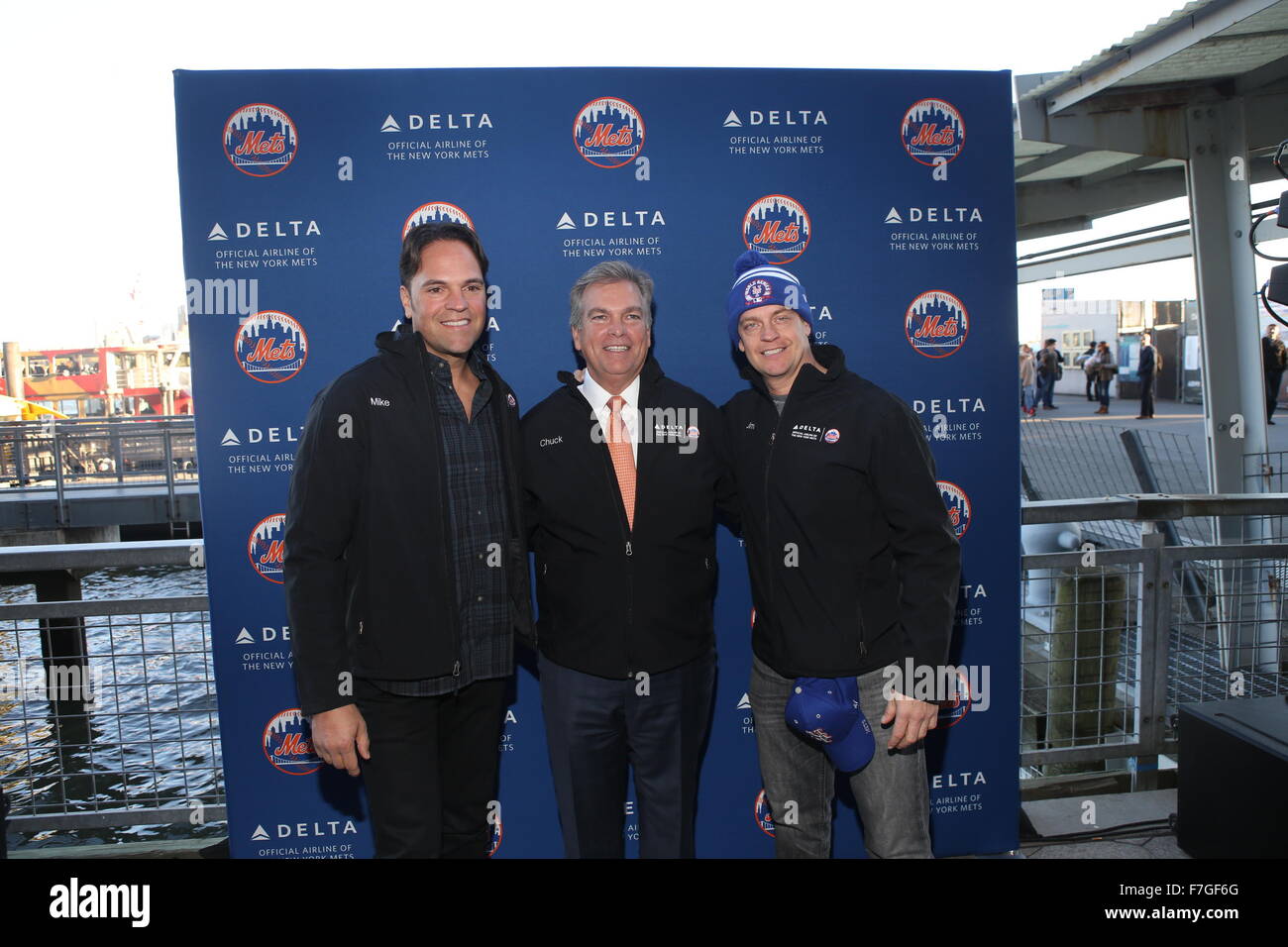 Comedian Jim Breuer and Mets legend Mike Piazza join the Delta Air ...