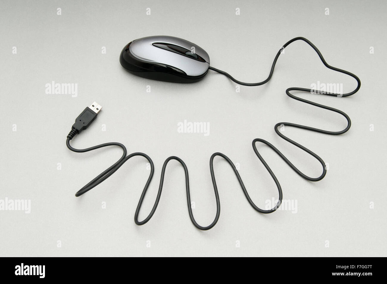 Computer mouse on the background - Technology concept Stock Photo - Alamy