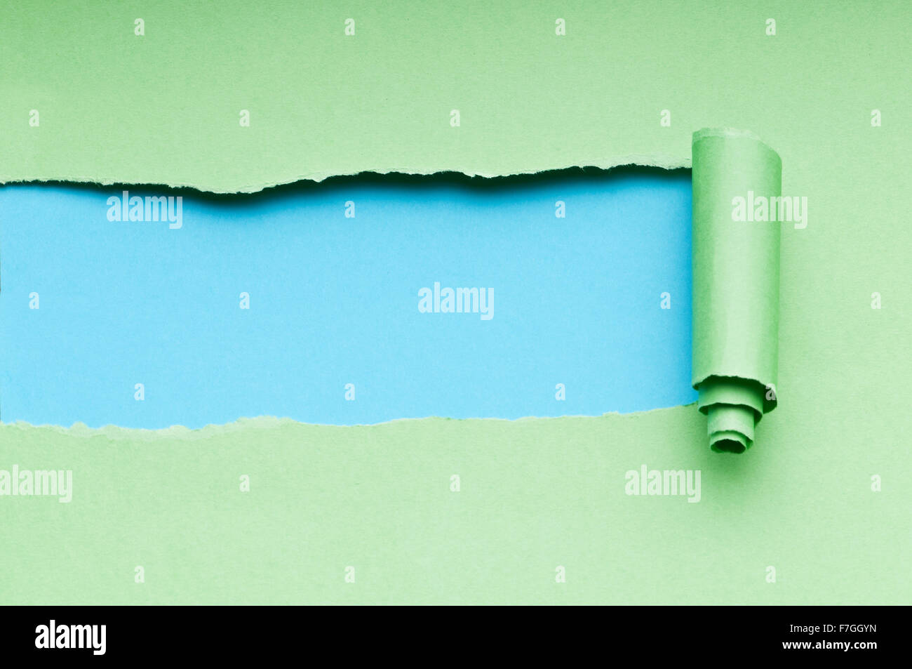 Torn paper with space for your message Stock Photo - Alamy