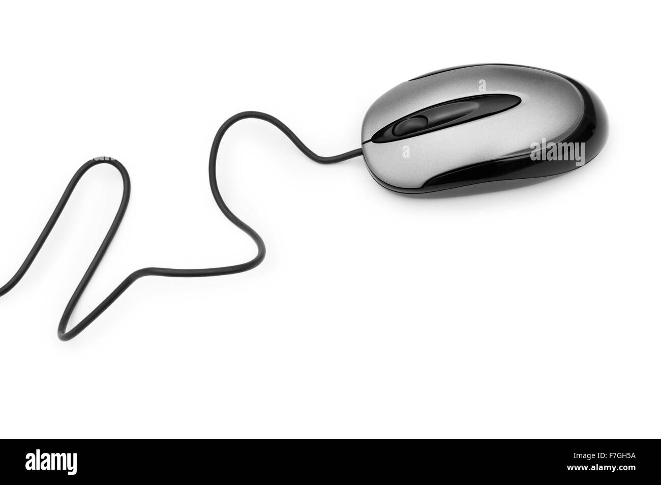 Computer mouse isolated on the white background Stock Photo - Alamy
