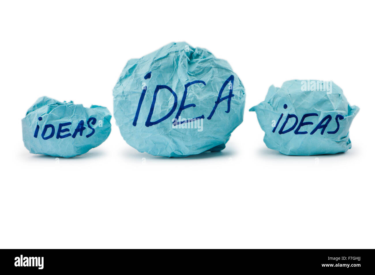 Rejected idea concept with paper Stock Photo - Alamy