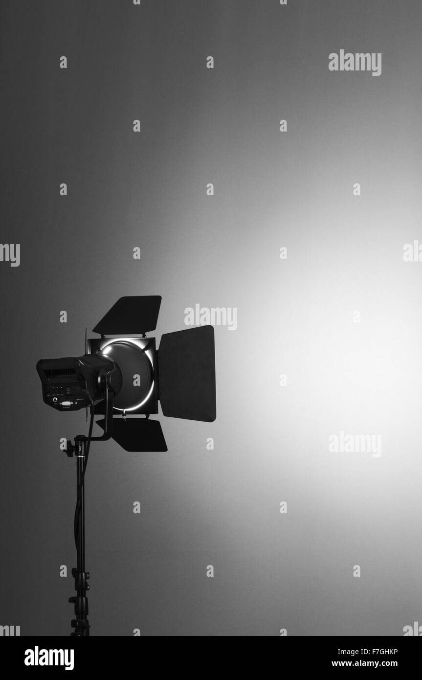 Projector lights wtih space for your text Stock Photo - Alamy