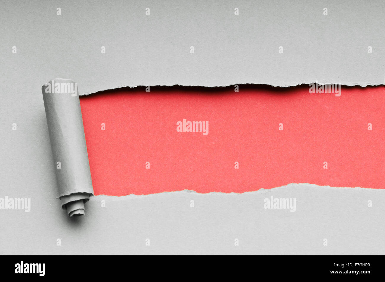 Torn paper with space for your message Stock Photo - Alamy