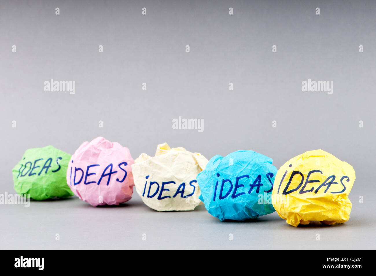 Rejected idea concept with paper Stock Photo - Alamy