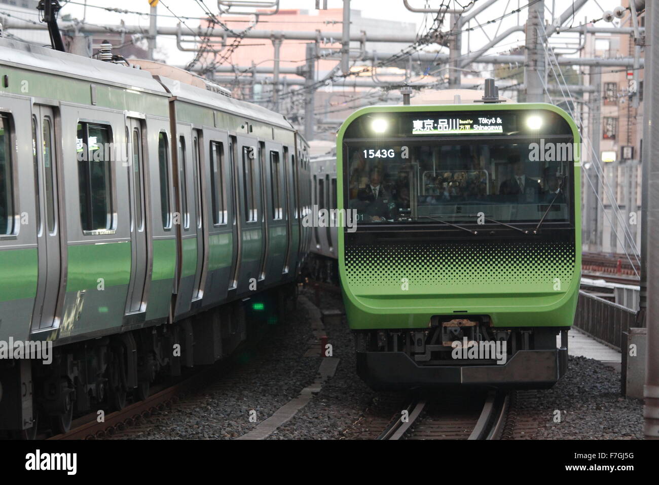 EAST Japan Railway Company's (JR East) new E235 prototype EMU train ...