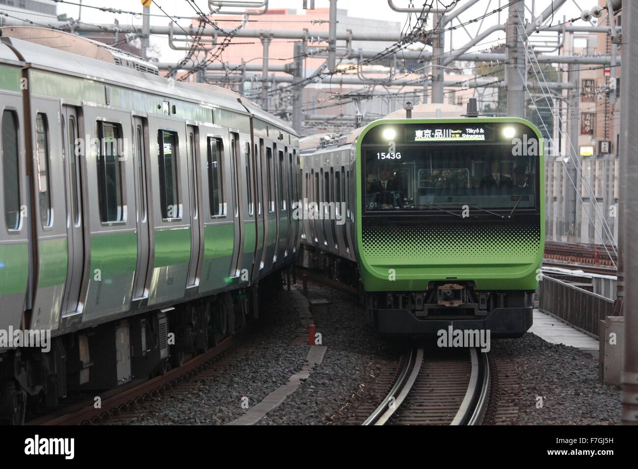 EAST Japan Railway Company's (JR East) new E235 prototype EMU train ...