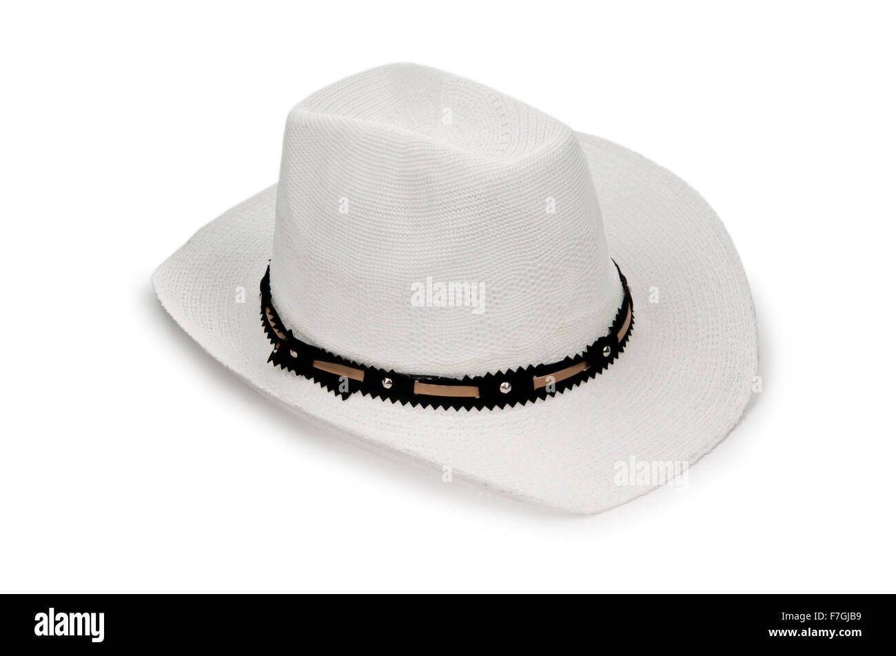 Hat isolated on the white background Stock Photo - Alamy