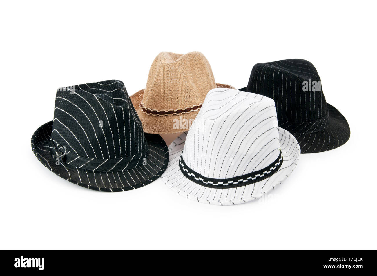 Hat isolated on the white background Stock Photo - Alamy