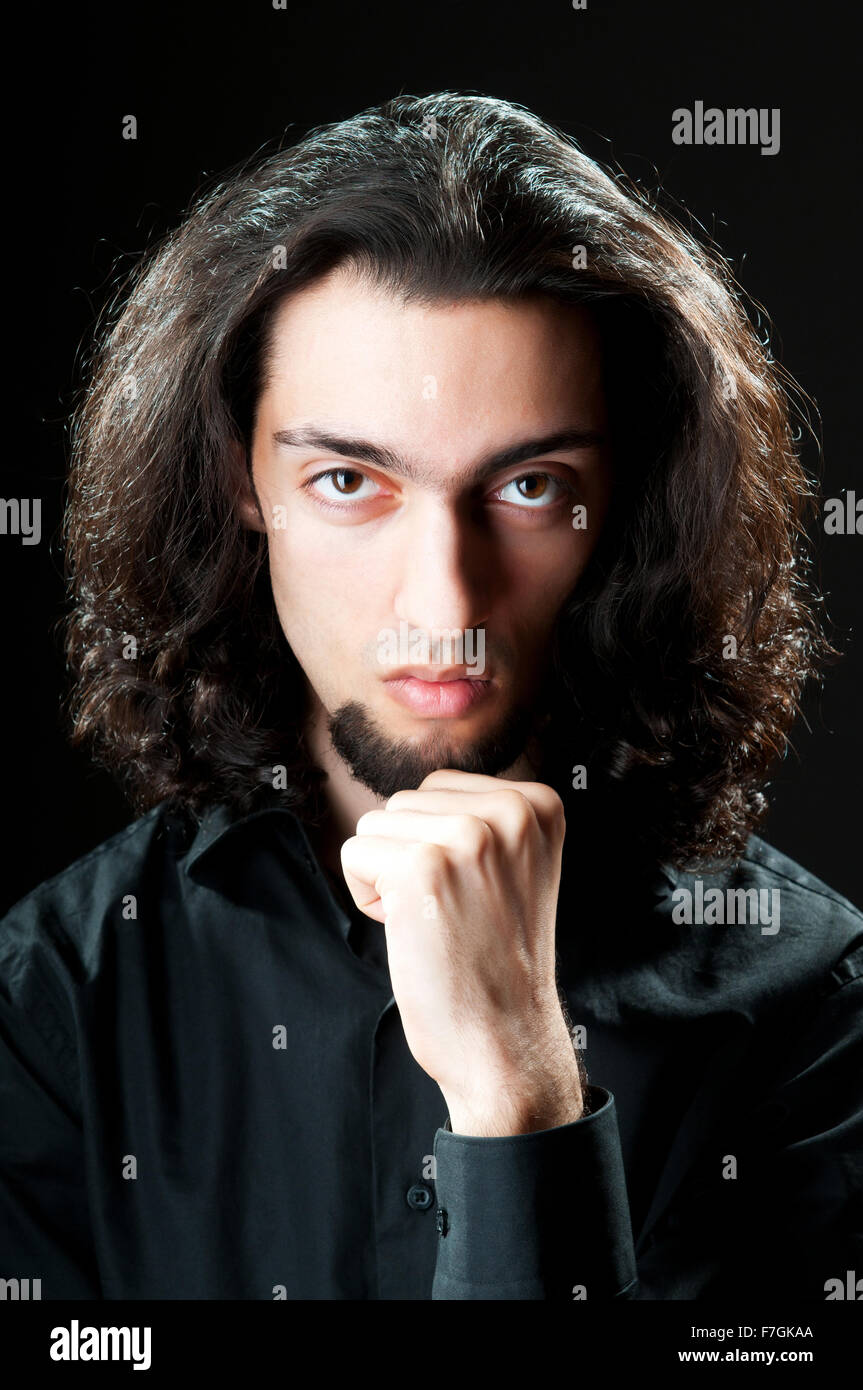 Portait of a man Stock Photo - Alamy