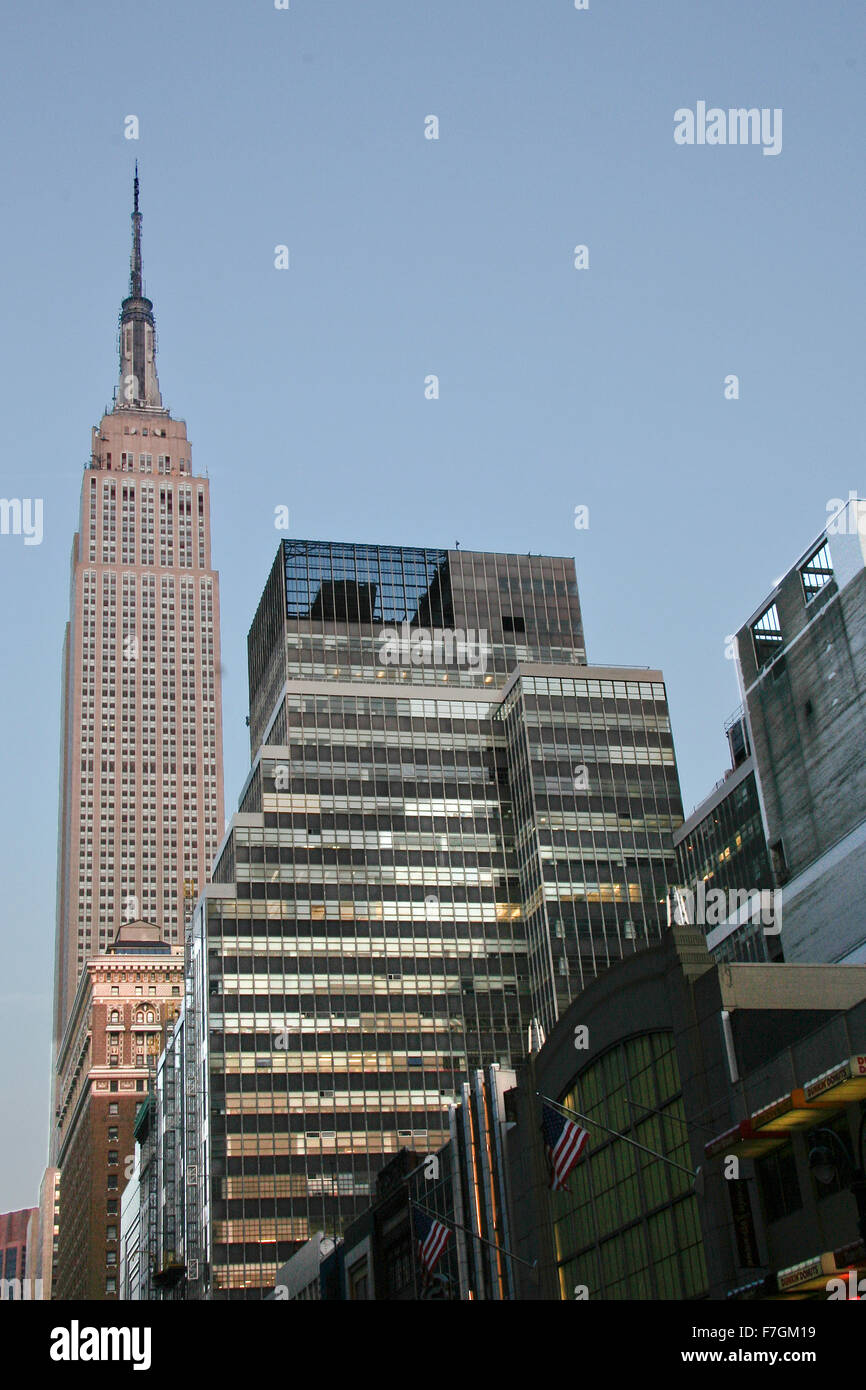 This building, is an American cultural icon in New York City Stock ...