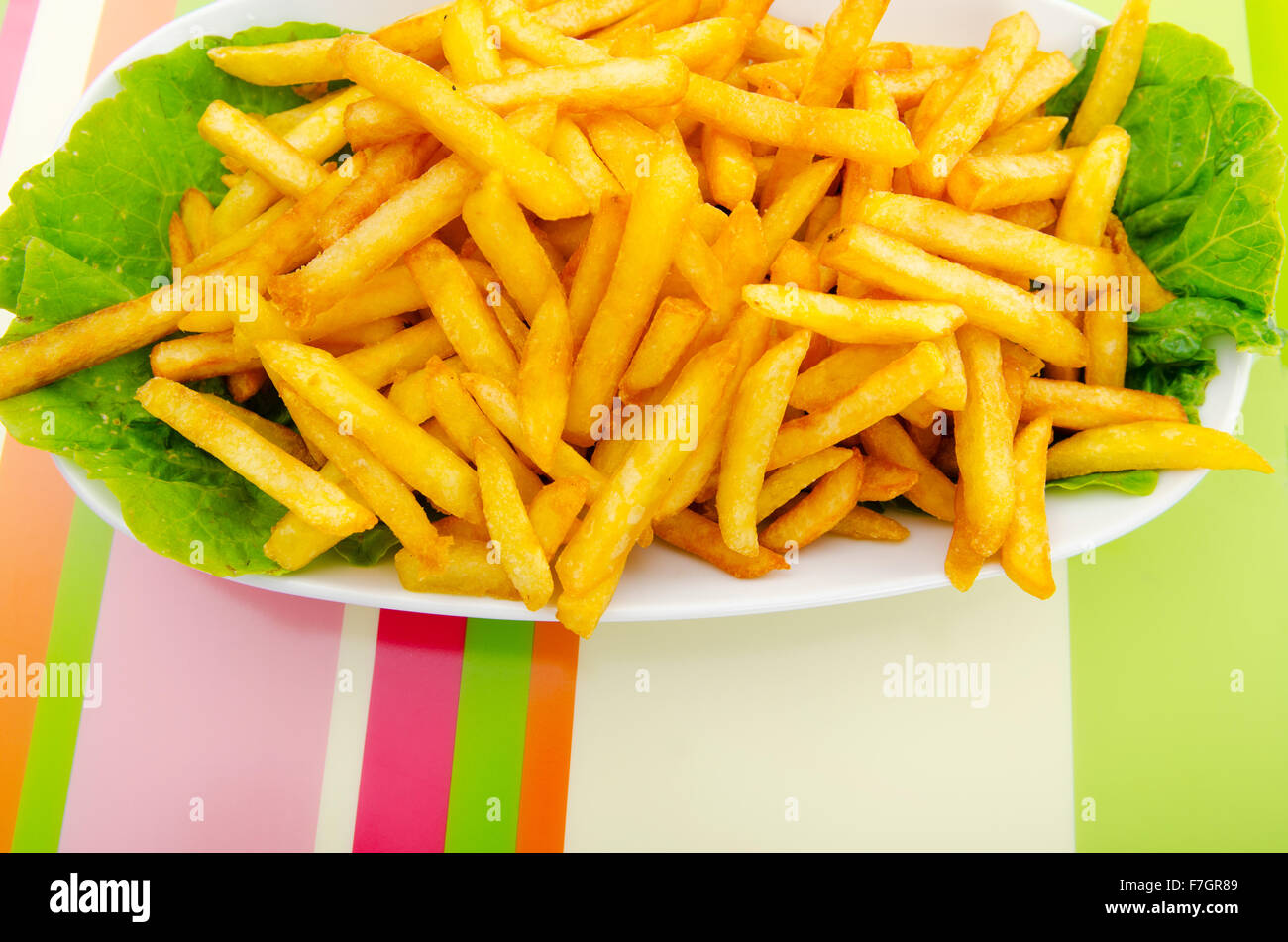 Close up of french fries Stock Photo - Alamy