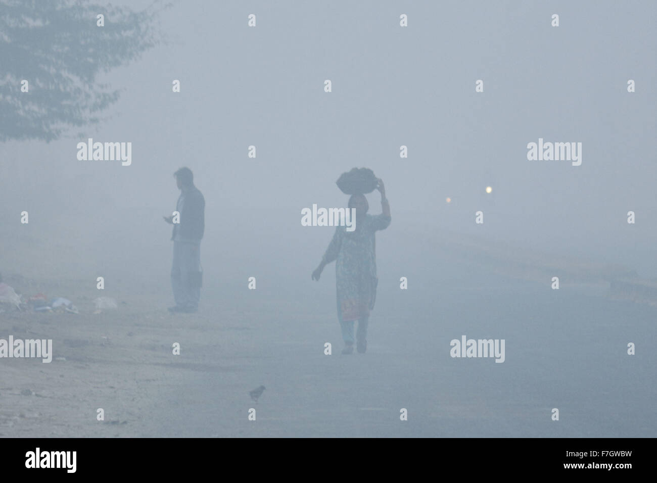 Lahore, Pakistan. 30th Nov, 2015. Pakistani moving through the first ...