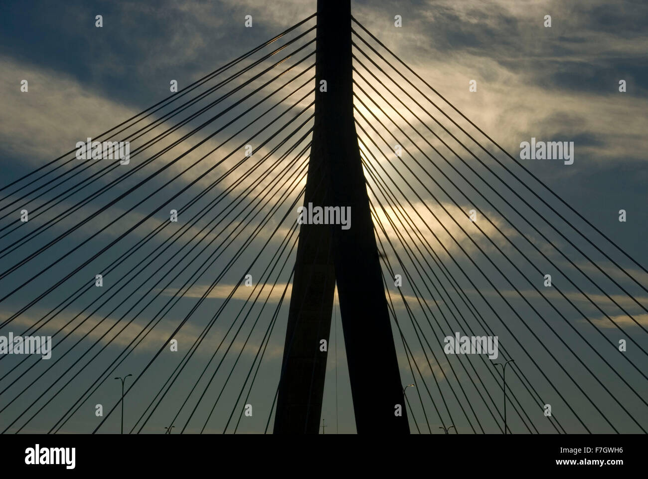 Leonard P. Zakim Bunker Hill Bridge, Freedom Trail, Boston National ...