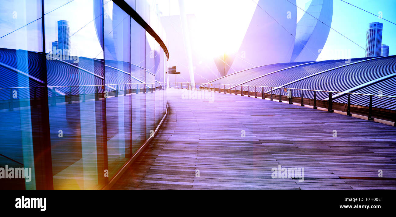 Contemporary Building Exterior Skyscraper Design Concept Stock Photo ...