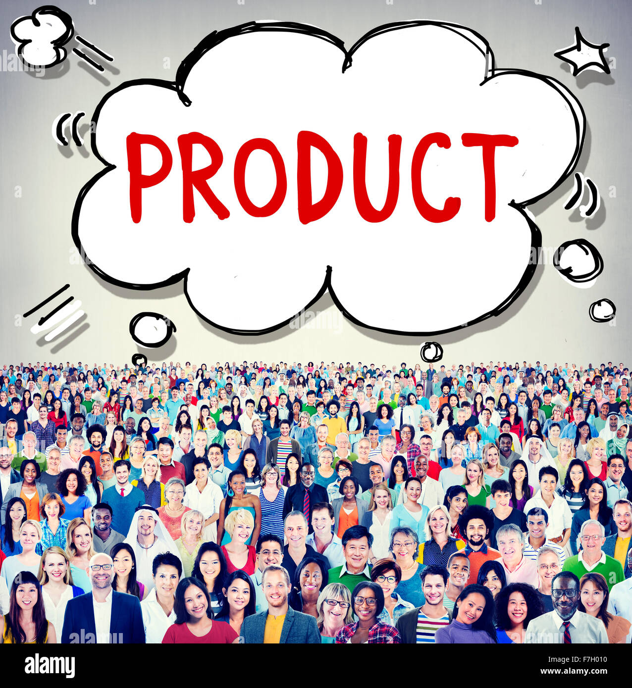 Product Production Collection Marketing Advertising Concept Stock Photo ...