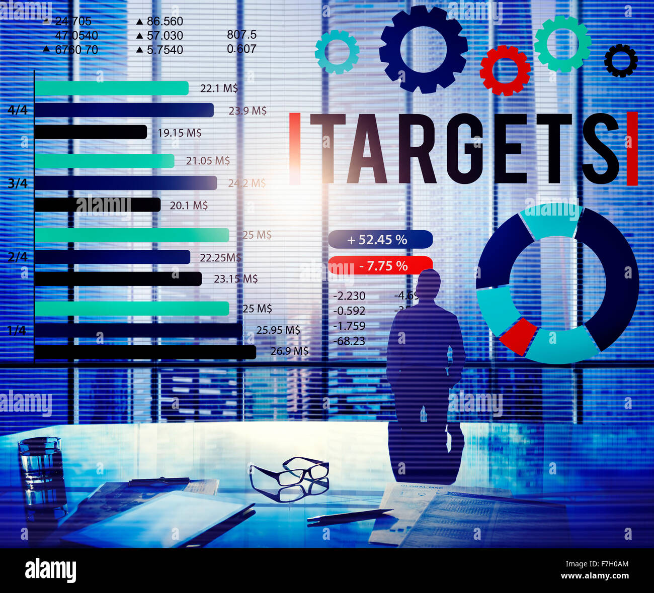 Target Achievement Goal Success Aspiration Concept Stock Photo - Alamy