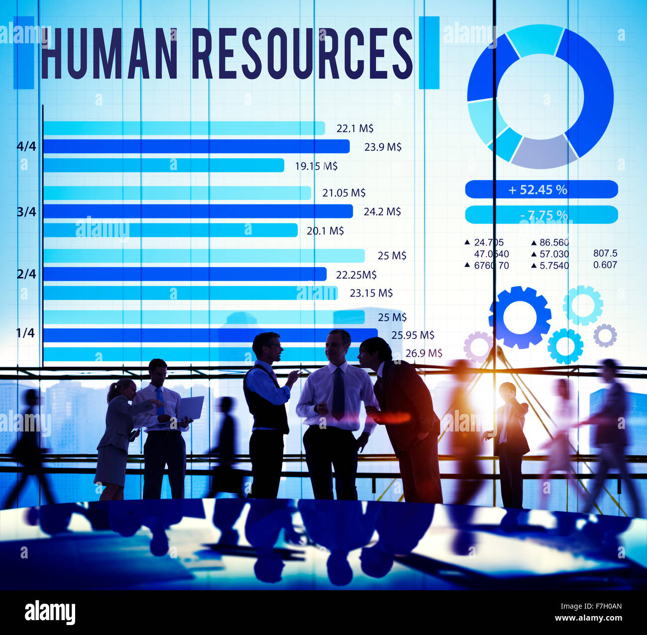 Human Resources Employment Career Plan Concept Stock Photo - Alamy