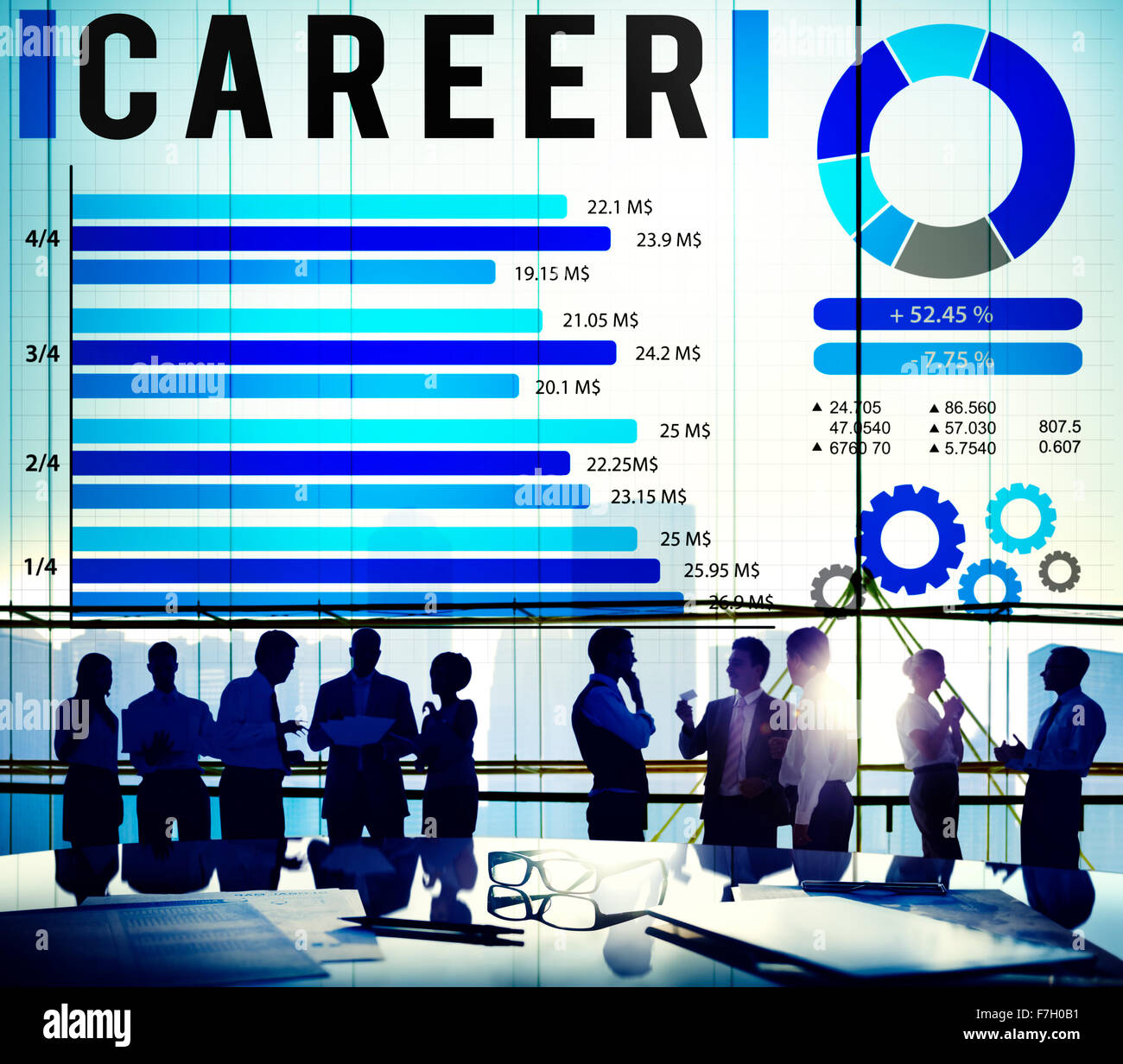 Job Career Occupation Working Concept Stock Photo - Alamy