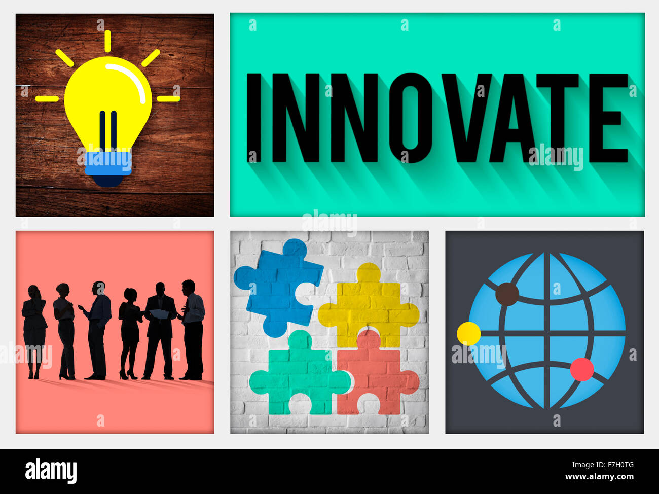 Innovate Invention Innovation Development Vision Concept Stock Photo ...