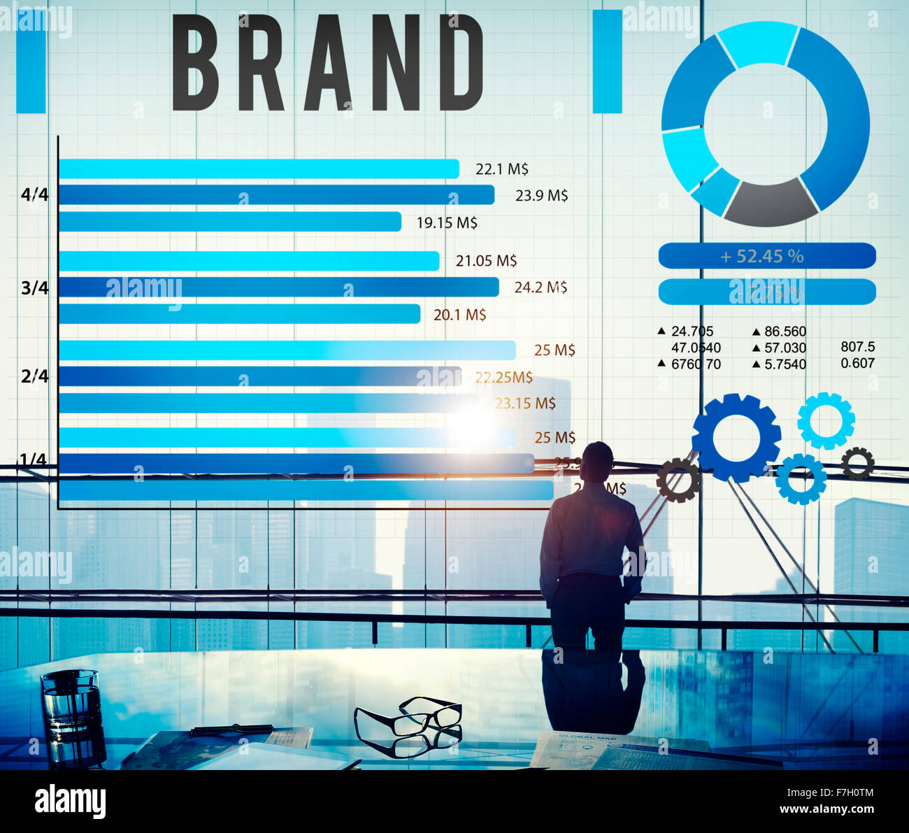 Brand Branding Copyright Advertising Banner Concept Stock Photo - Alamy