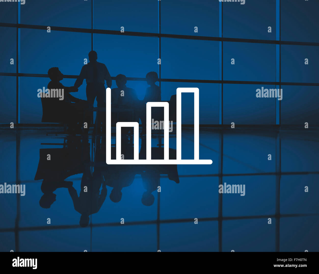 Bar Graph Marketing Analyzing Growth Increase Concept Stock Photo - Alamy