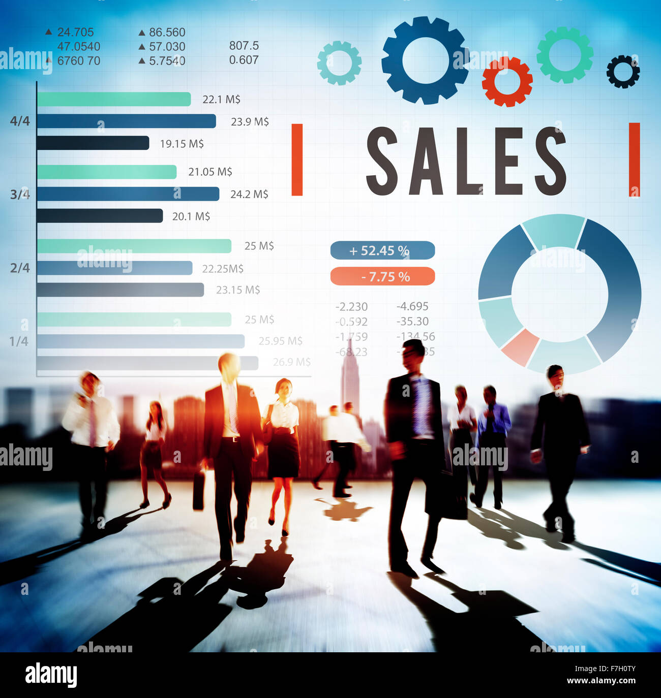 Sales Economy Financial Payment Selling Concept Stock Photo - Alamy