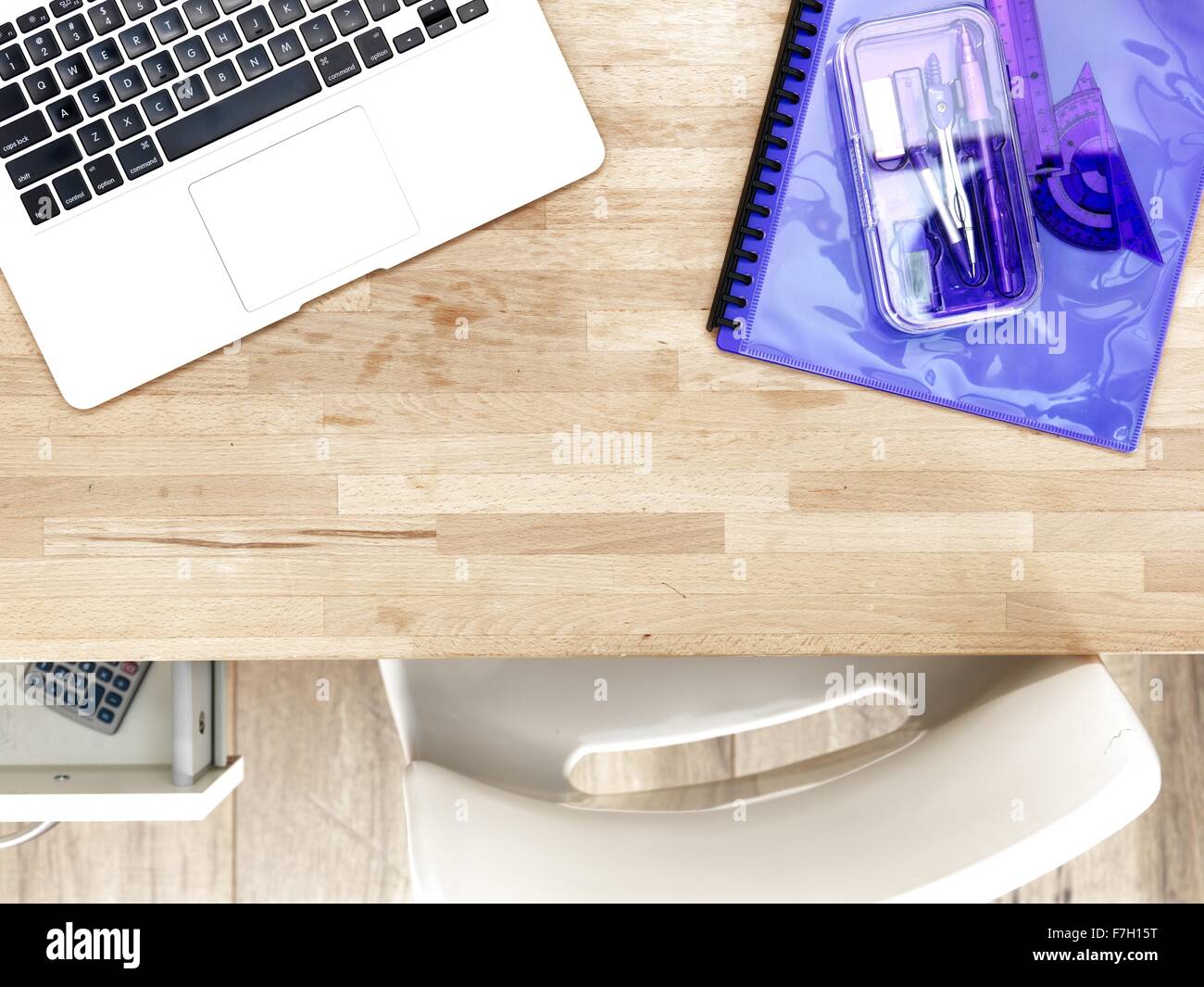 A studio photo of a workplace office desk Stock Photo - Alamy