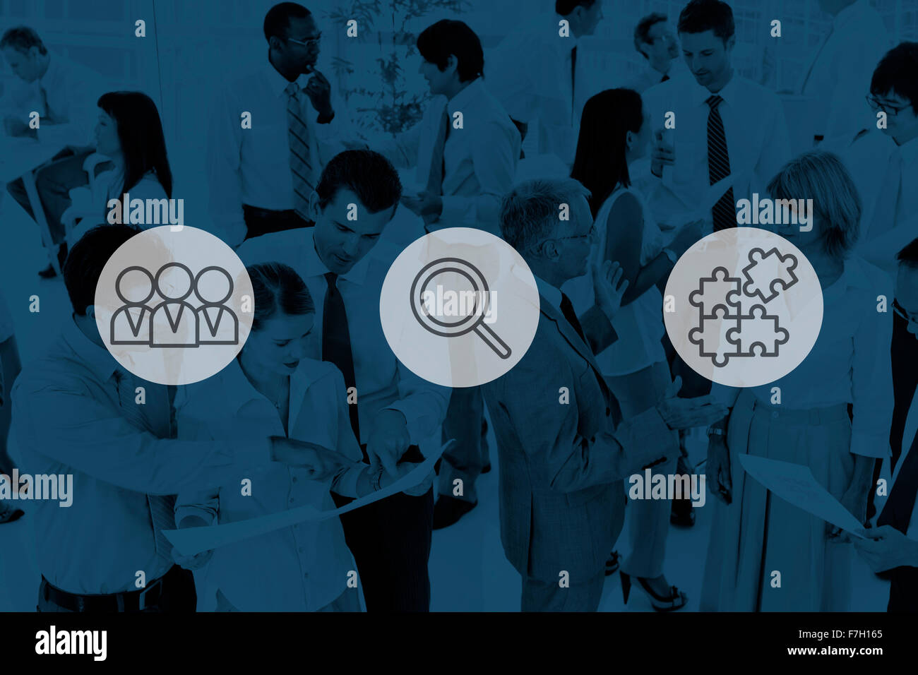 Searching Human Resources Recruitment Teamwork Corporate Concept Stock ...