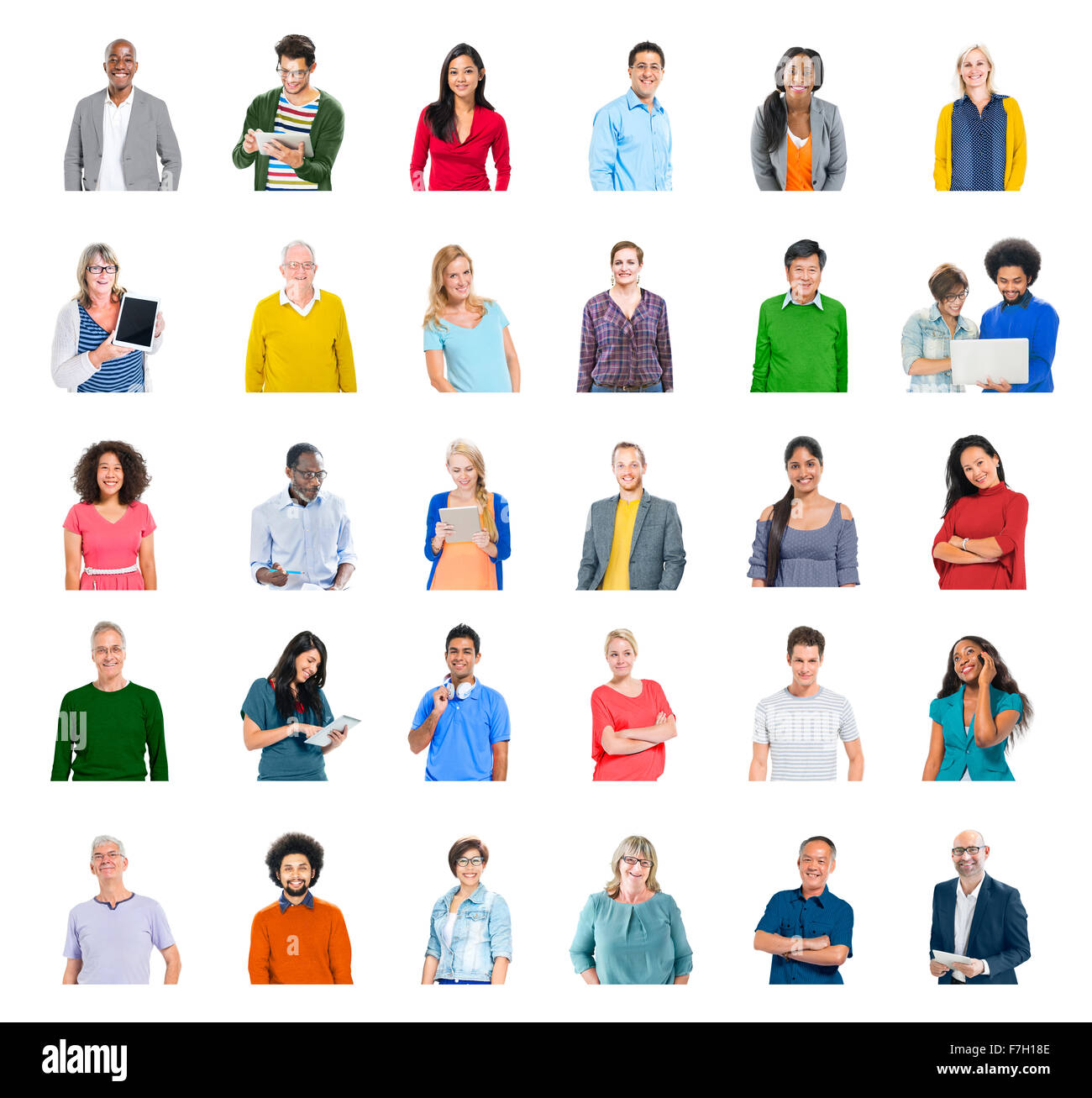 Diverse People Global Communications Technology Concept Stock Photo - Alamy