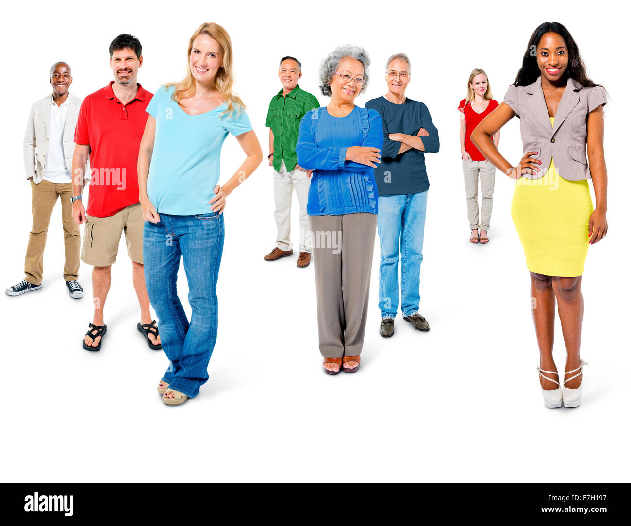 Large Group of People Community Social Gathering Concept Stock Photo ...