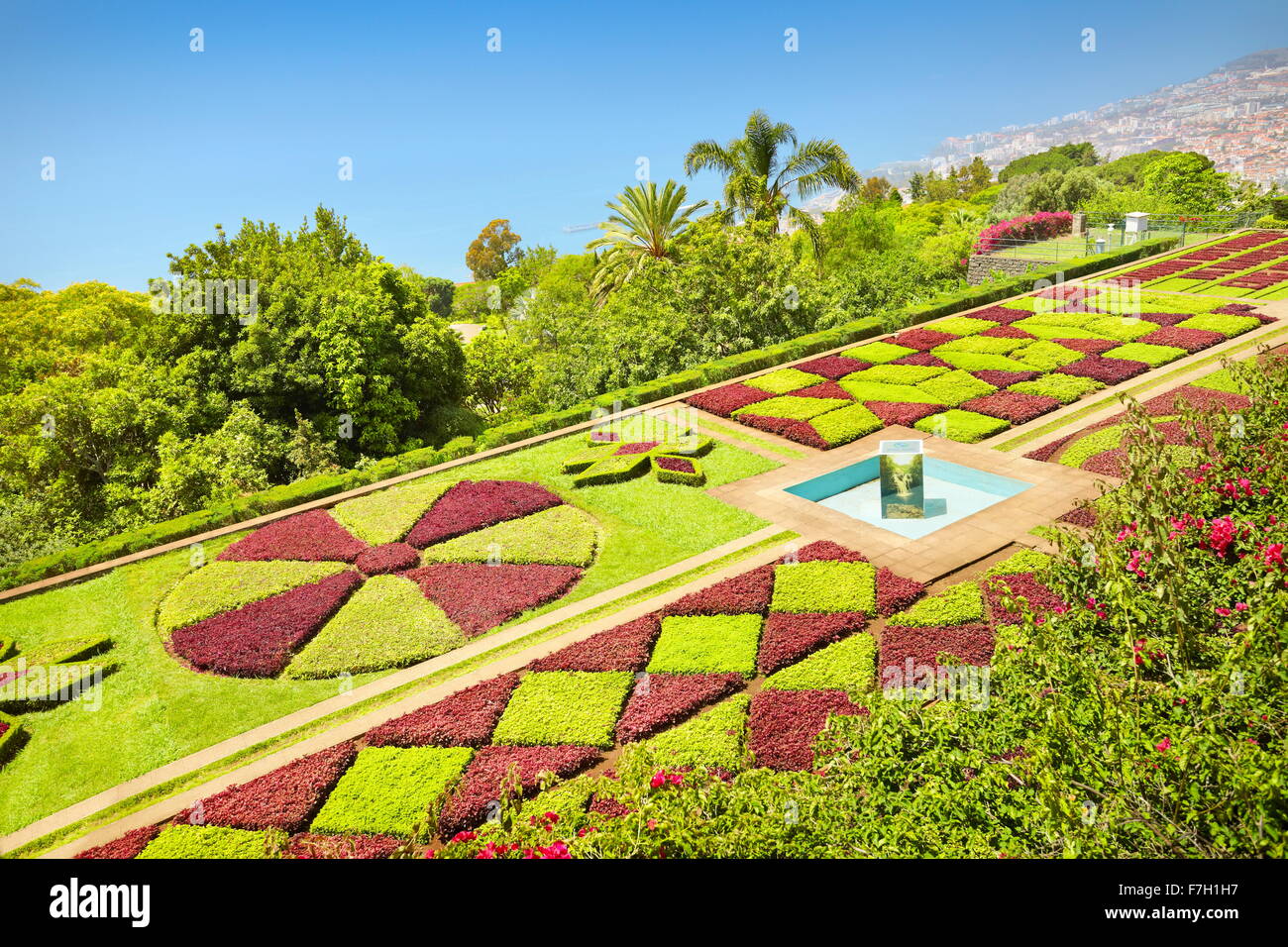 The Madeira Botanical Garden - Funchal, Madeira Island, Portugal Stock ...