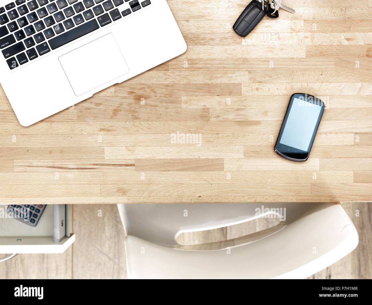 A studio photo of a workplace office desk Stock Photo - Alamy