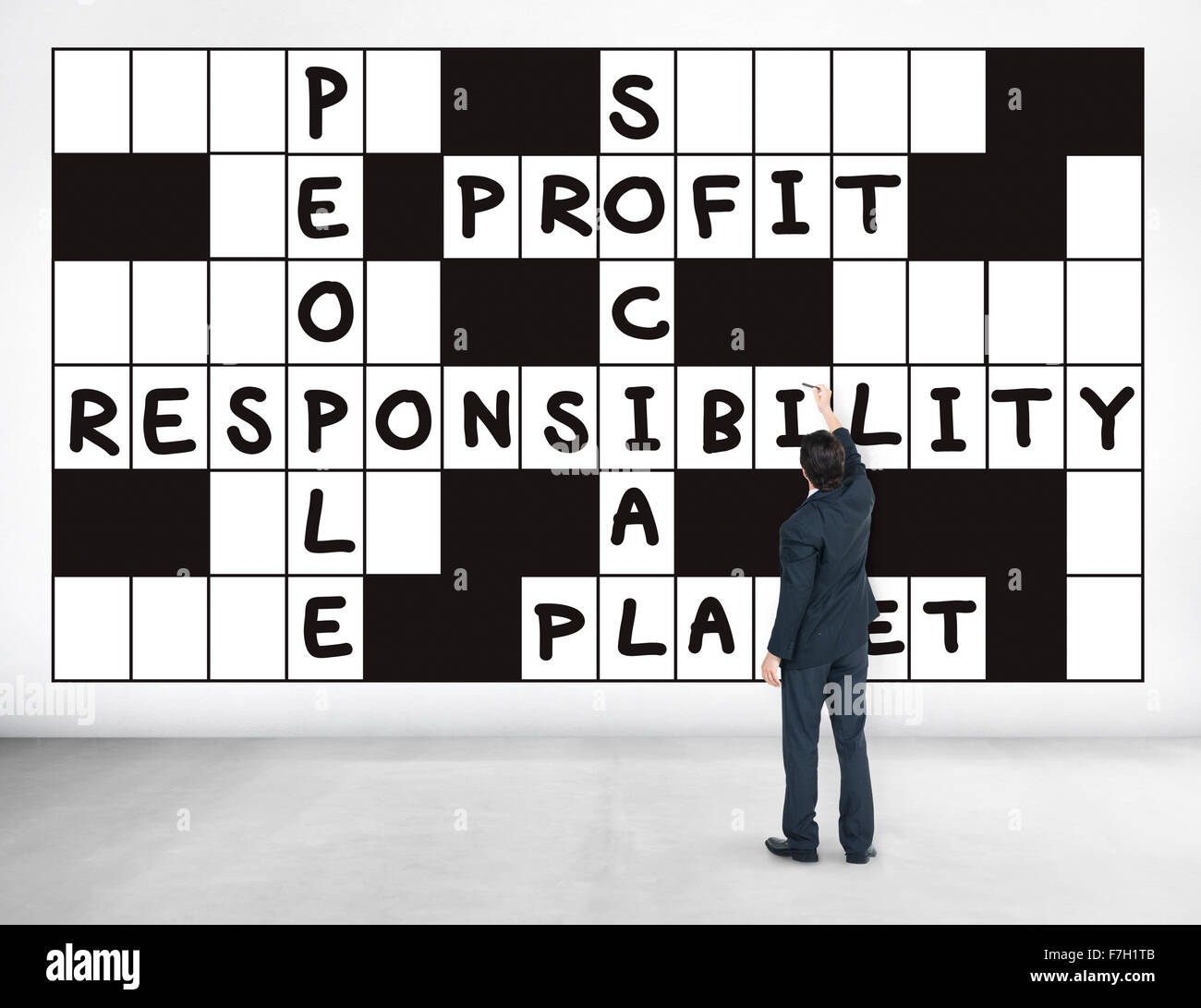 Social Responsibility Reliability Dependability Ethics Concept Stock ...