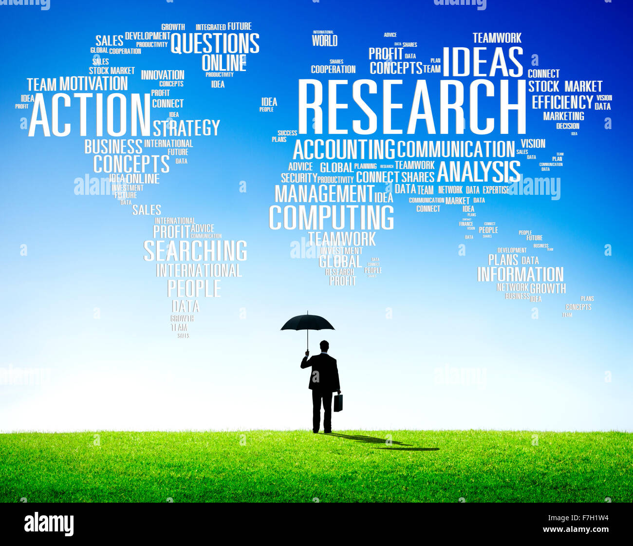 Research Study Report Response Result Action Concept Stock Photo - Alamy