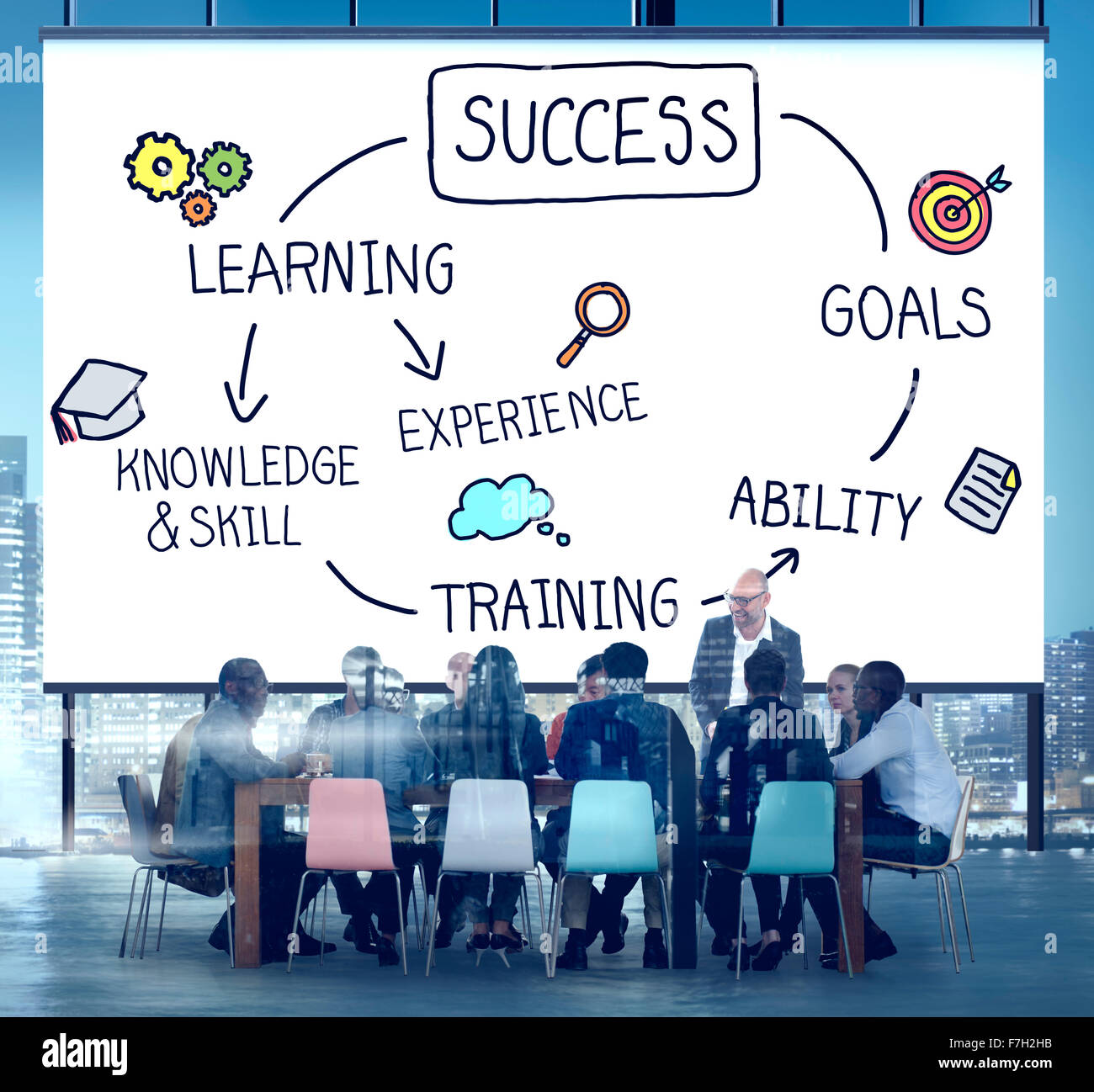 Success Goal Achievement Successful Complete Concept Stock Photo - Alamy