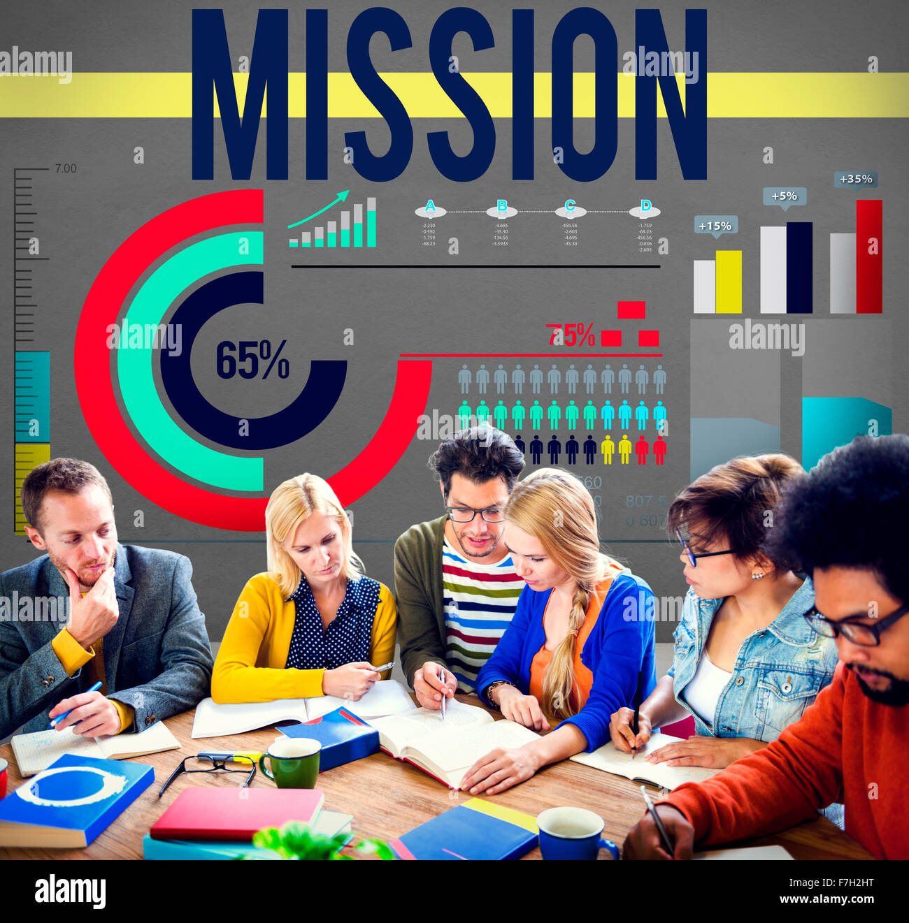 Mission Target Goal Inspiration Aim Concept Stock Photo - Alamy