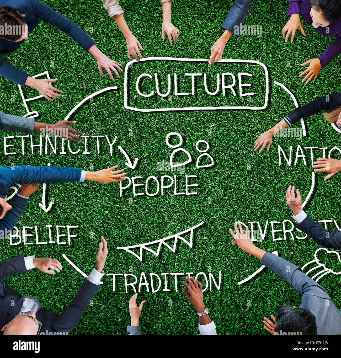 Culture Ethnicity Diversity Nation People Concept Stock Photo - Alamy