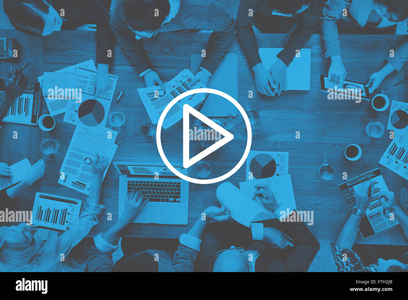 Play Start Button Multimedia Concept Stock Photo - Alamy