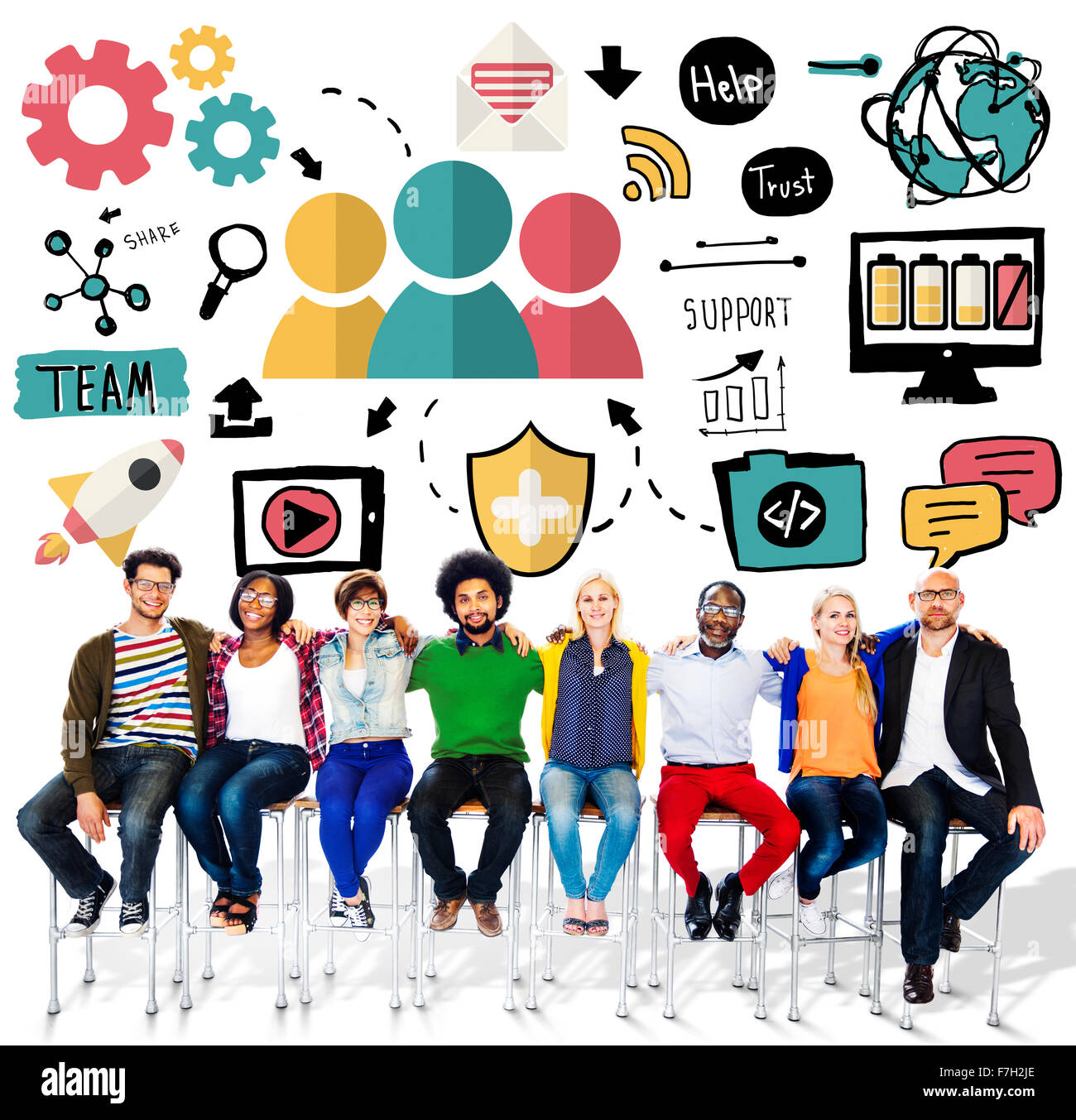 Collaboration Cut Out Stock Images & Pictures - Alamy