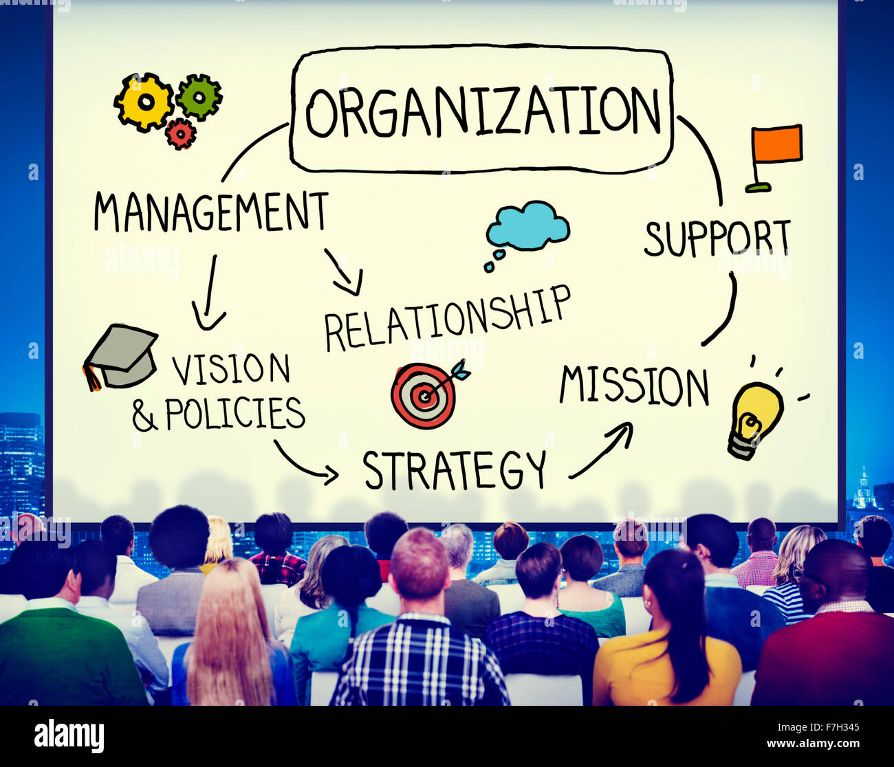 Organization Management Team Group Company Concept Stock Photo - Alamy