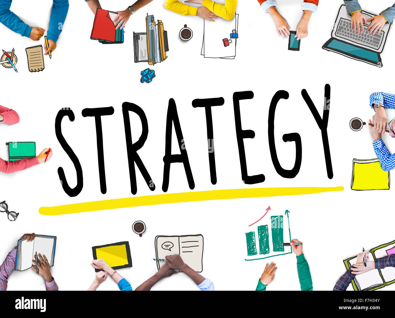Strategy Planning Solution Vision Tactics Concept Stock Photo - Alamy