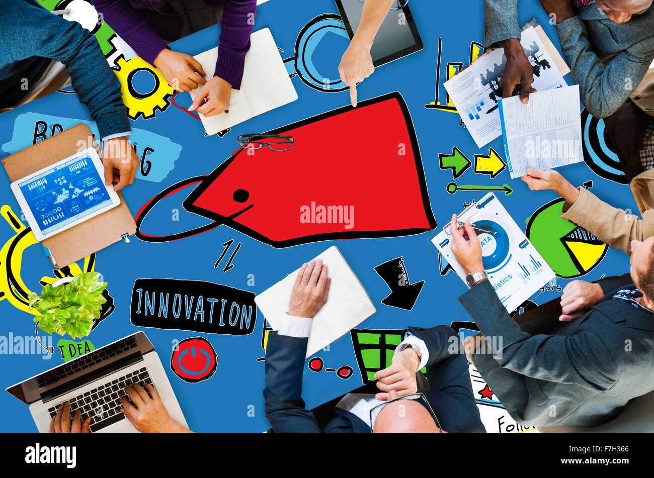 Branding Marketing Advertising Identity Business Trademark Concept ...